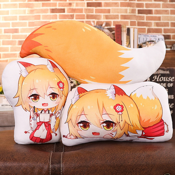 The Helpful Fox Senko-san Plush Toy Anime Sewayaki Kitsune No Senko-san ...