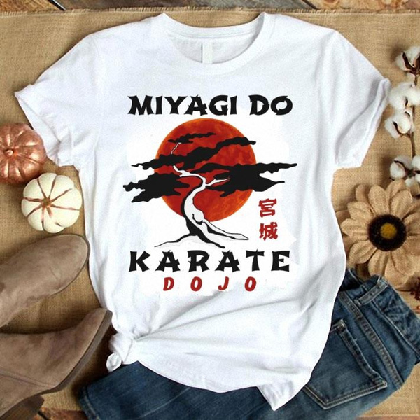 Miyagi do karate dojo sunset shirt, shortsleeve t-shirt | Wish