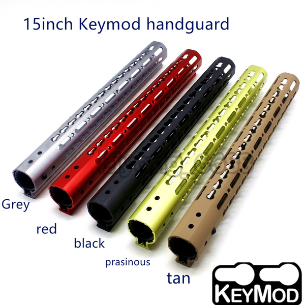 15inch Ultralight Aluminum Slim Keymod Handguard Rail Free Floating ...