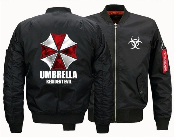 2020 New Arrival Resident Evil Flight Jackets Men's Classic Thick ...