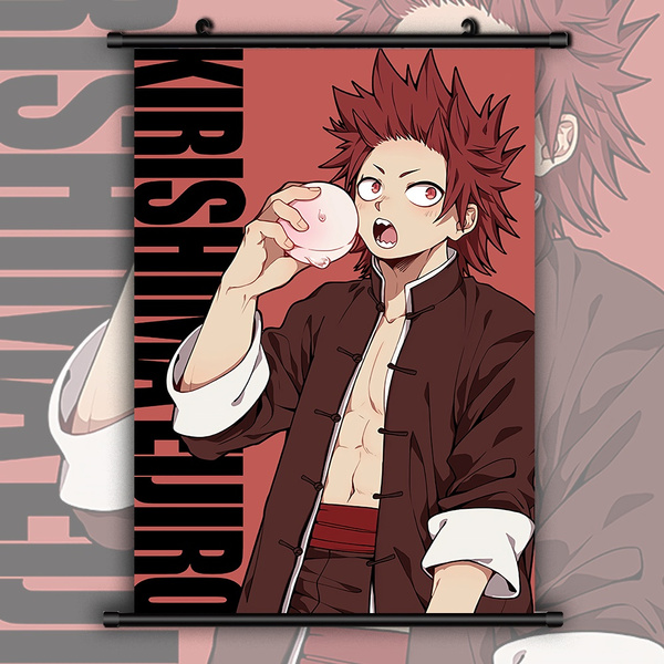 Boku no Hero Academia Kirishima Eijiro HD Print Wall Art Poster Scroll ...
