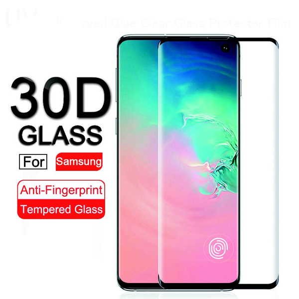 30D Curved Edge Full Coverage Tempered Glass For Samsung Note 10 Plus ...