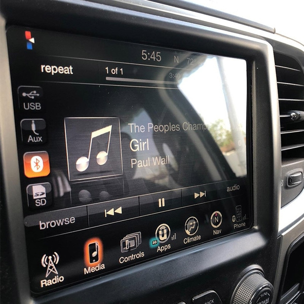 8.4 inch Car Tempered Glass Screen Protector Film For Dodge Ram 1500 ...