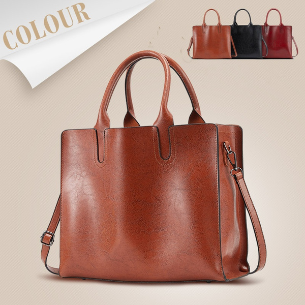 Handbag Fashion Women Bag Women Leather Handbags Woman Large Shoulder ...