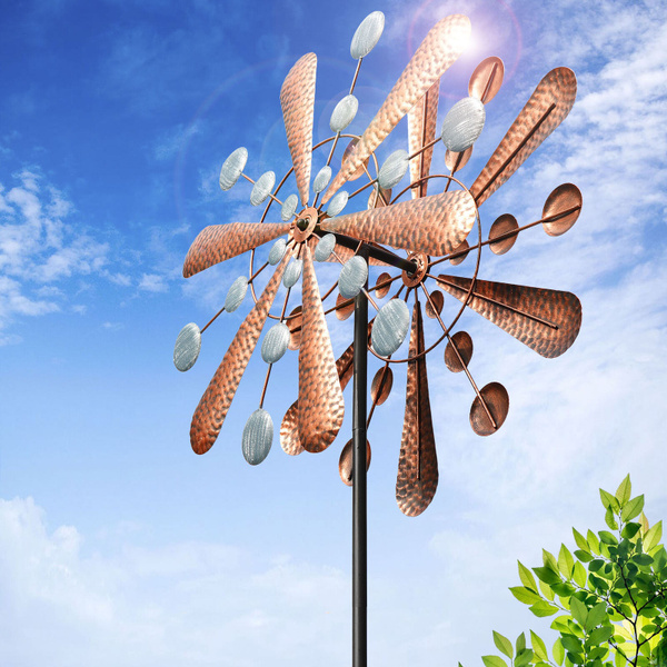 23" Wide Extra Large Wind Spinner Catcher 83" High Weather Resistant ...