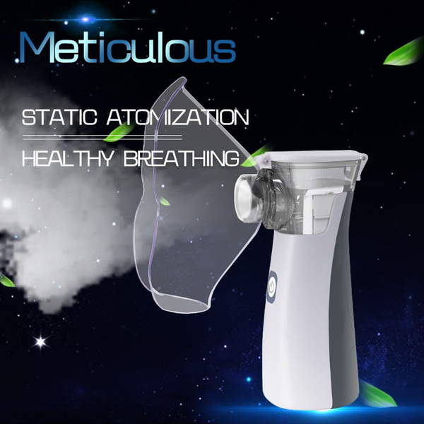 Home Ultrasonic Atomizer Micro Net Atomizer Portable Hand-held Children ...