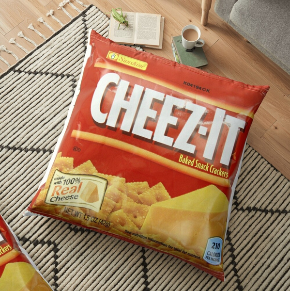 Cheez-its Pillow Sofa Car Bed Sofa Pillow Case Bedroom Decoration ...