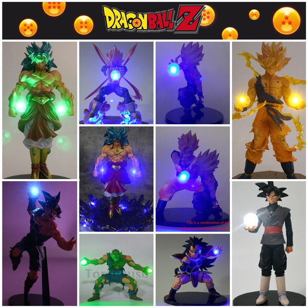 Son goku figure gohan figure LED lamp Anime Dragon Ball Z Toy figure ...