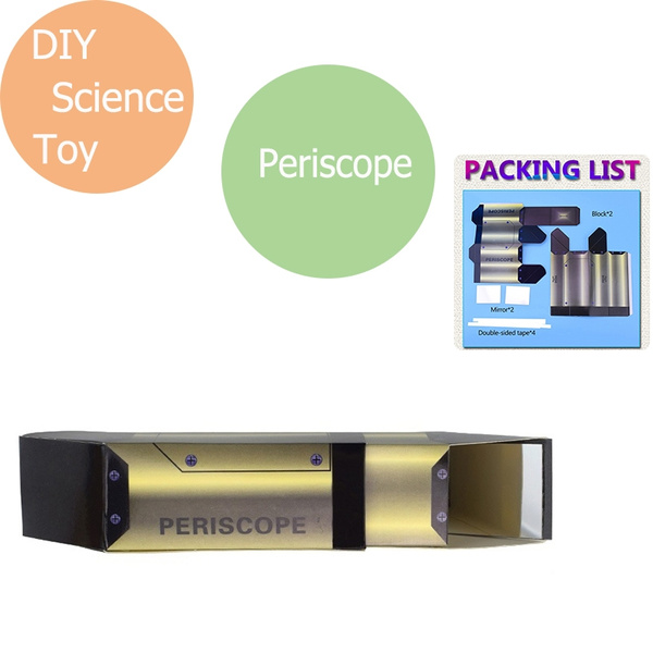 Paper Cardboard Periscope Handmade Assembly Model Kits Toys for ...