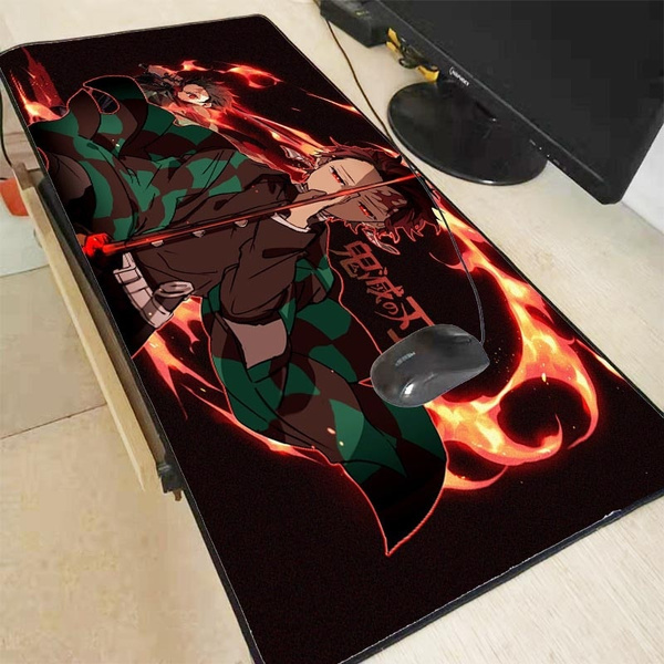 Demon Slayer Kimetsu No Yaiba Gaming Mouse Pad Computer Gamer pad Large ...