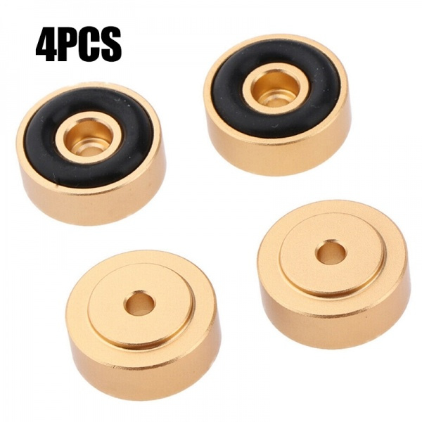 Aluminum Isolation CD Player Feet Pad Turntable Radio Amplifier Base ...