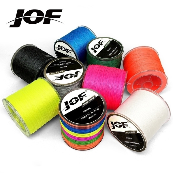 Jof 4-strand Multicolor 100% Super Strong 300m / 500m / 1000m ...