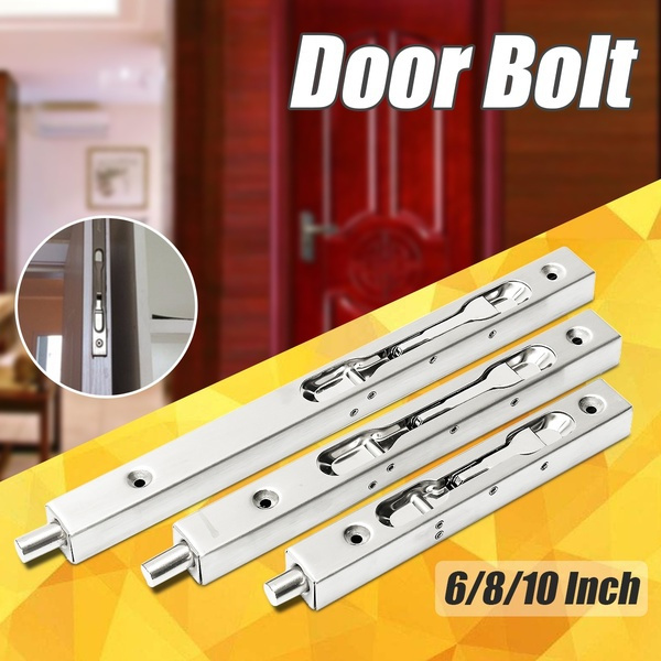 Home Gate Door Security Guard 304 Stainless Steel Flush Latch Bolt ...