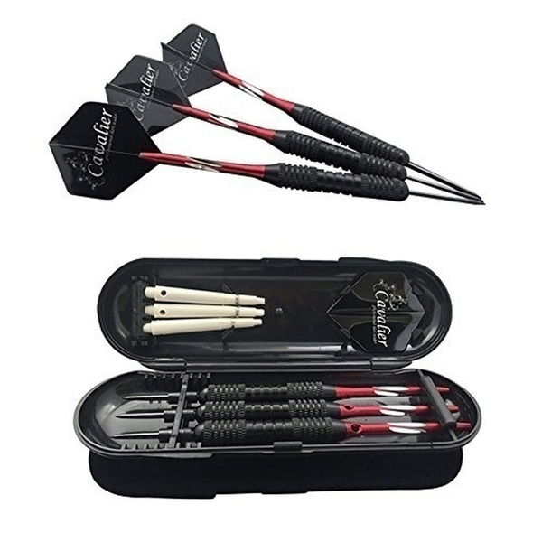 Professional Tournament 22 Grams Steel Tip Darts with Hard Case ...