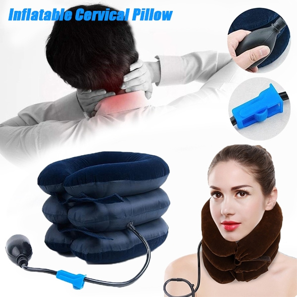 Portable Three-layer Inflatable Cervical Traction Instrument Neck Pain ...