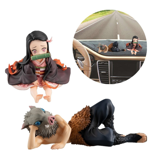 Demon Slayer Action Kamado Nezuko Hashibira Inosuke Car Decoration ...