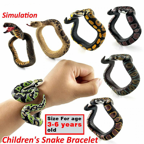 Emulation Snake Bracelet Snake Modle Bracelet Weird Gift for Your ...