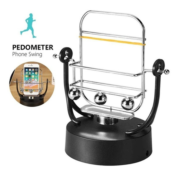 2020 New Automatic Walking Swing Phone Pedometer Stepper Machine ...