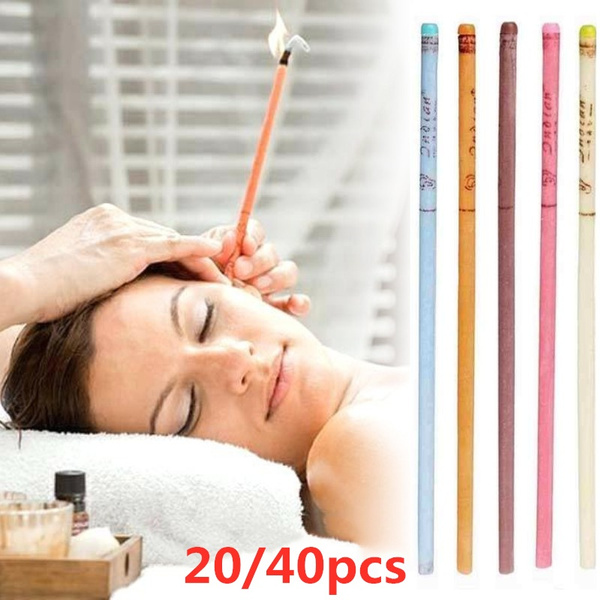 Natural Beewax Ear Candles Healthy Care Fragrance Decompression Therapy ...