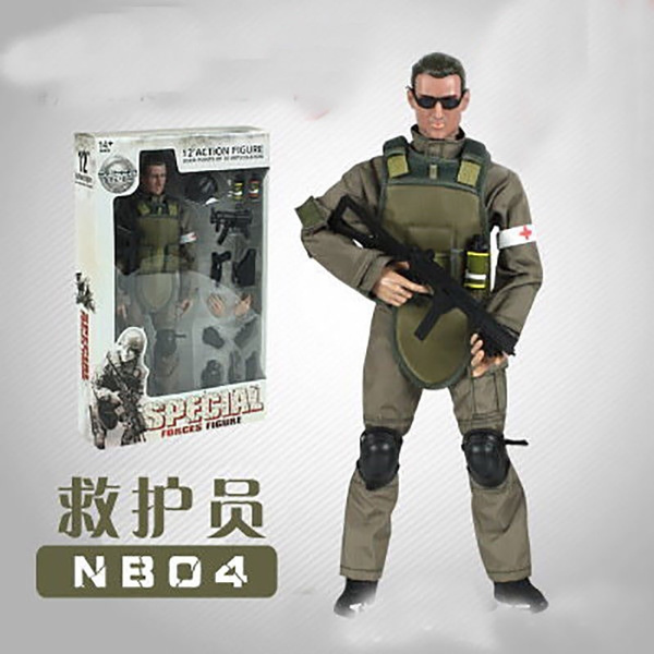 Combat Medic In Action