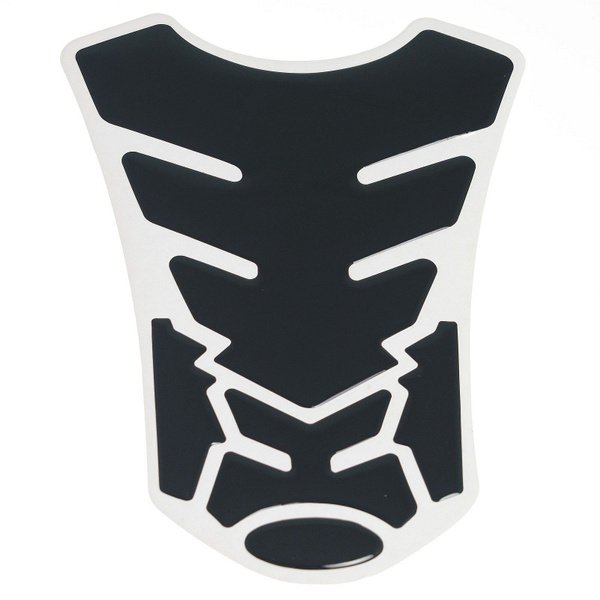 Sticker Adhesive Tank FUEL Decal Pad Protector motorbike Black Resin | Wish