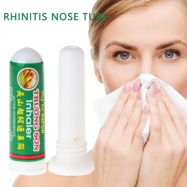 Nasal Inhaler Herbal Stick Mint Cylinder Treament for Asthma Congestion ...