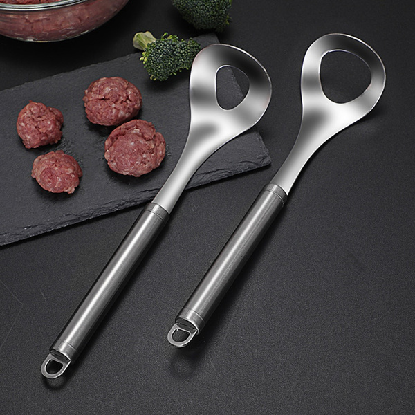 Non Stick Creative Meatball Meat Baller Spoon Maker with Leaked ...