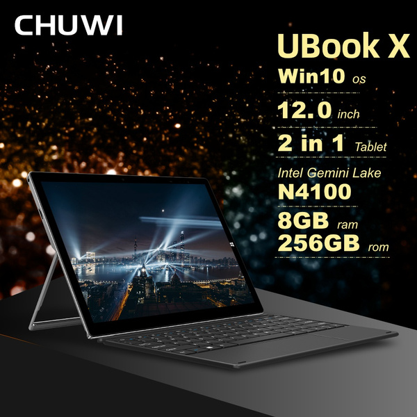 CHUWI 2 In 1 Design Tablet + Laptop UBook X 12 Inch Win10 OS PC ...