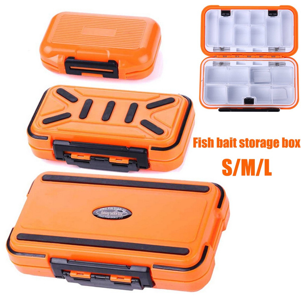 Fishing Tackle Accessories Lure Container Bait Storage Box Plastic ...