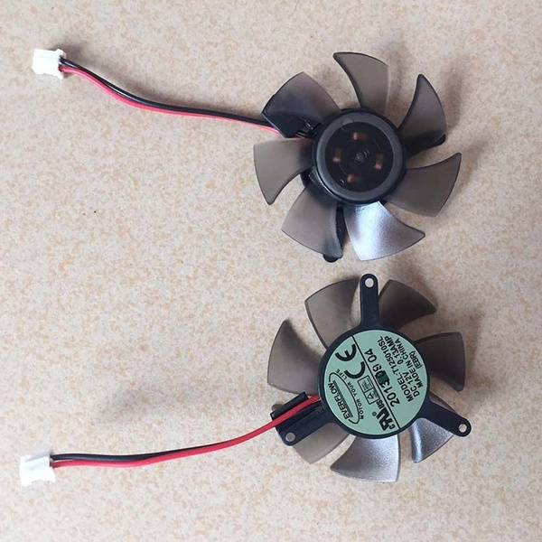 Replacement T125010SL Graphics Fan 2Pin Connector 12V 0.13A Video Card ...