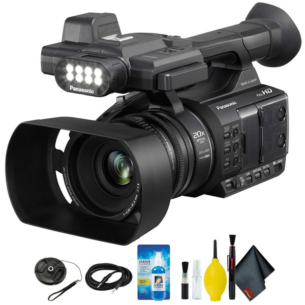 Panasonic AG-AC30 Full HD Camcorder with Touch Panel LCD Viewscreen and ...