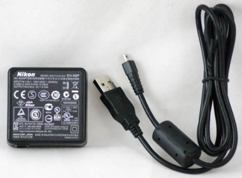 Nikon Charger Kit EH-68P & UC-E6 Cable for Coolpix Camera S3000 S4000 ...