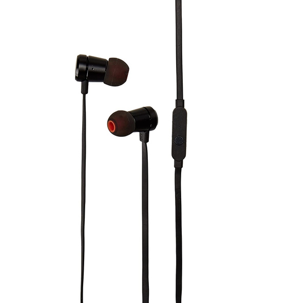 JBL T290 Premium in-Ear Headphones with mic, Flat Cord with Universal ...