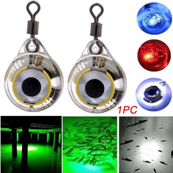 1PC Fishing Lights Night Fluorescent Glow LED Underwater Light Lure for ...