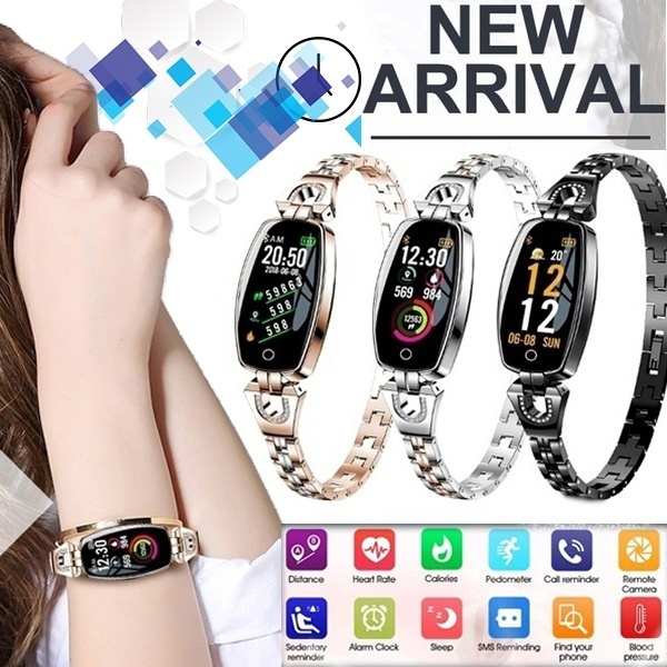 Bluetooth Smart Waterproof Watch with Heart Rate Monitor Blood Pressure ...
