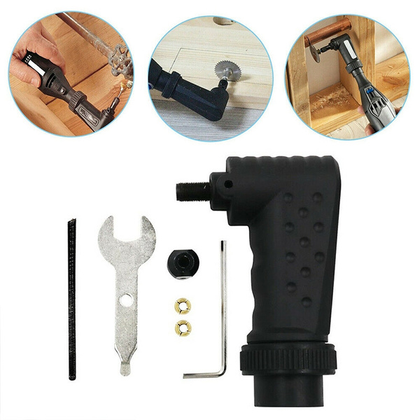 Original 90°Right Angle Attachment Rotary Tool Adapter Converter Kit ...