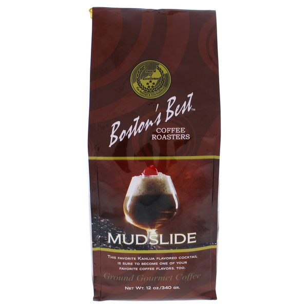 Mudslide Ground Gourmet Coffee by Bostons Best for Unisex - 12 oz ...