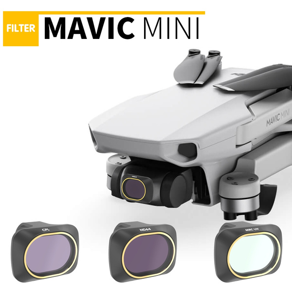 Lens Filters Kits For DJI Mavic Mini UV+CPL+ND64 Camera Filter Drone ...
