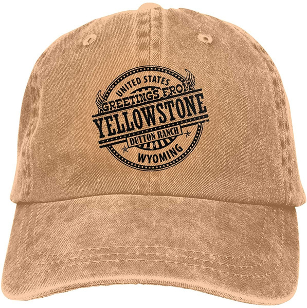 Yellowstone Dutton Ranch Baseball Cap Outdoor Vintage Adjustable Dad ...