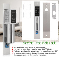 Electric Drop Lock 12V Fail Safe No Mode Electronic Door Lock For ...