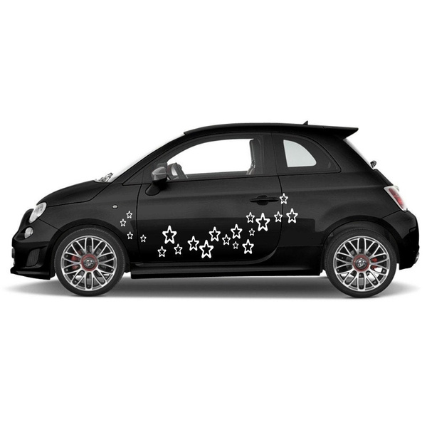 Stars Car Stickers Stars Car Decal Funny Car Decals Stars Auto Graphic Decal Vinyl Car Stars Car Decals Unleash your creativity and try something new Self tailoring Wish