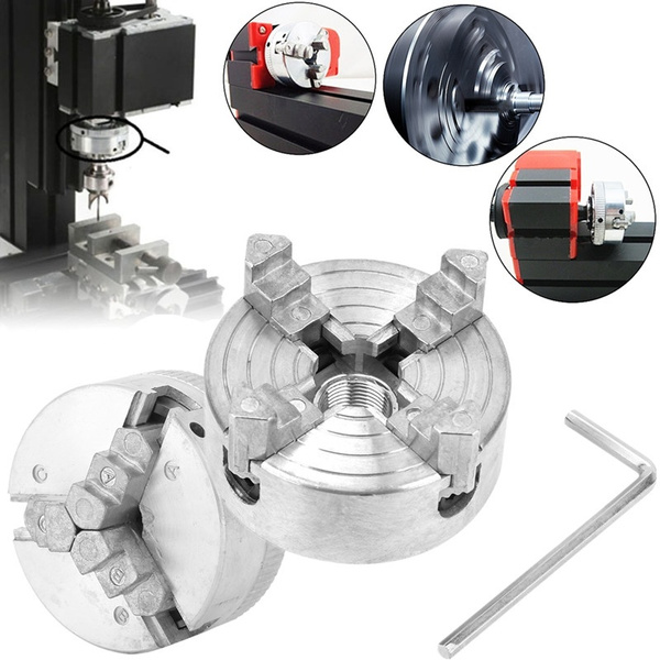 Zinc Alloy 3-Jaw/4-Jaw Self Centering Hardened Chuck Clamp Accessory ...
