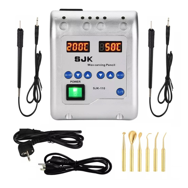 High Quality Dental Lab Electric Wax Waxer Machine with 6 Wax Tip ...