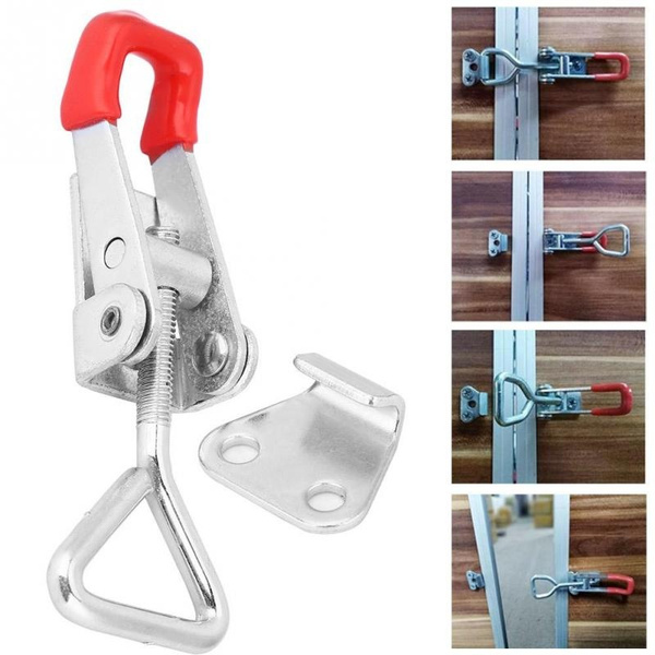 304 Stainless Steel Adjustable Hasp Tool Box Cabinet Toggle Catch ...