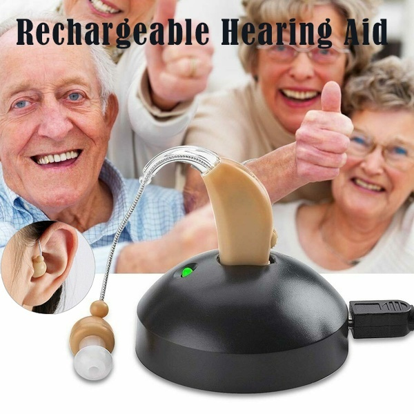 Acousticon earplug Hearing Aid Aids Sound Amplifier Rechargeable ...