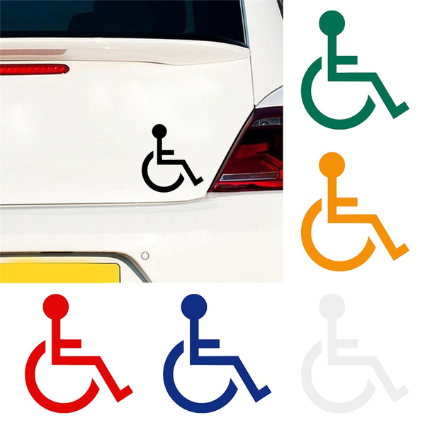 Handicap Signs Stickers,Handicap Symbol Stickers Car Decals Disability ...