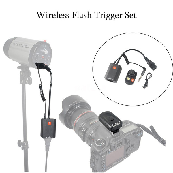 Andoer Universal AC-04 4 Channels Wireless Radio Studio Flash Trigger ...