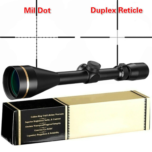 Riflescope Hunting Scopes Mil-Dot Tactical Scopes Duplex Reticle Optics ...
