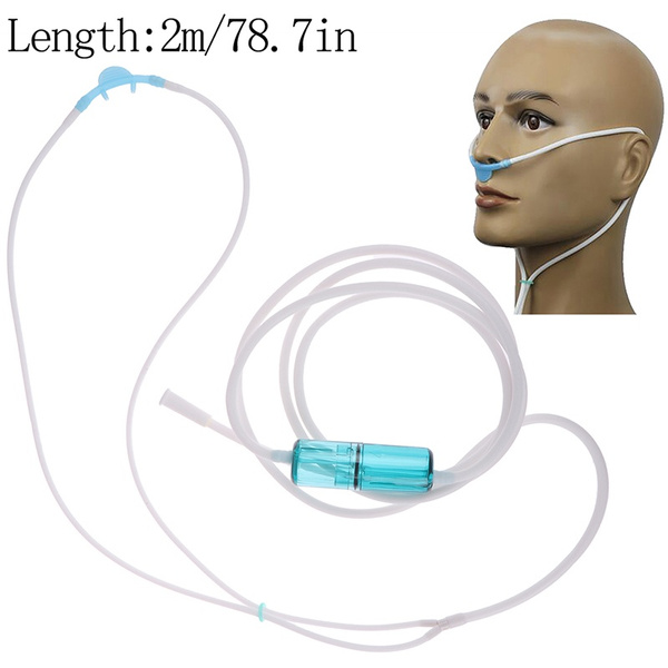 3-Way T &Straight Tube Oxygen Nasal Cannula Silicone Tube Concentrator ...
