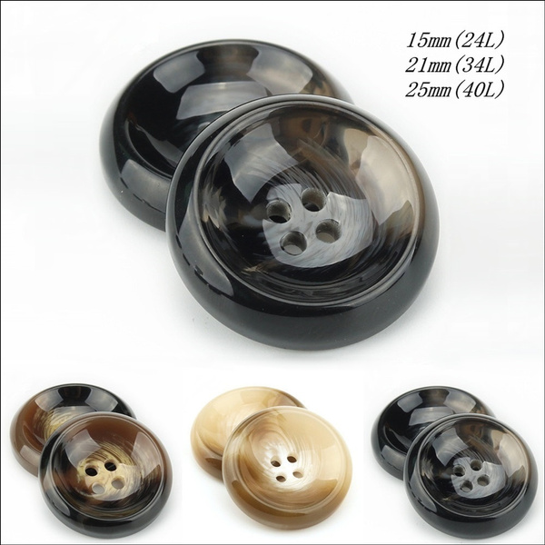 High quality buttons resin Pattern round buttons Decorative buttons for ...